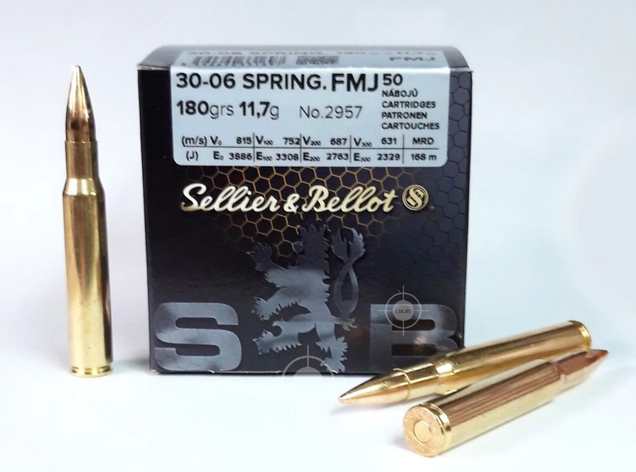 Патроны SB 30-06 SPRG SP 11.7g Bulk Pack (50шт) купить в Екатеринбурге ...